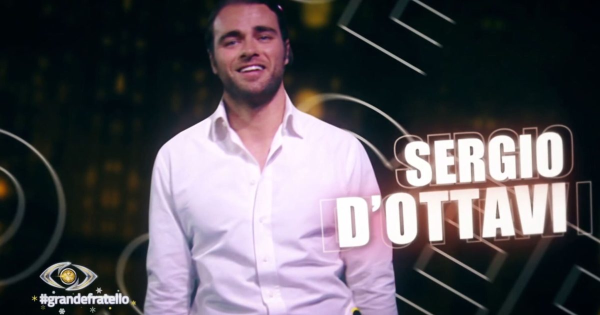 Cinque curiosità su Sergio D'Ottavi, concorrente del GF: da ragazzo voleva diventare calciatore