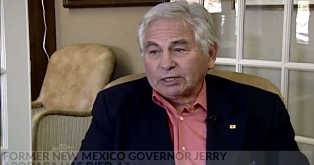 Former New Mexico governor Jerry Apodaca dies at 88
