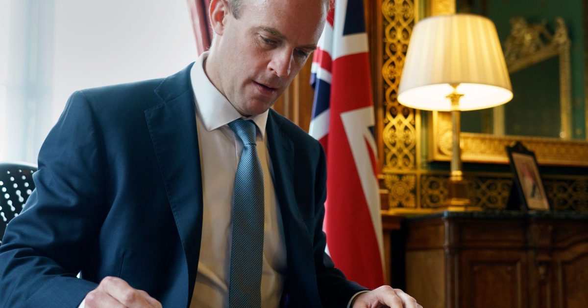UK: former deputy PM, foreign secretary Dominic Raab won't run for re ...