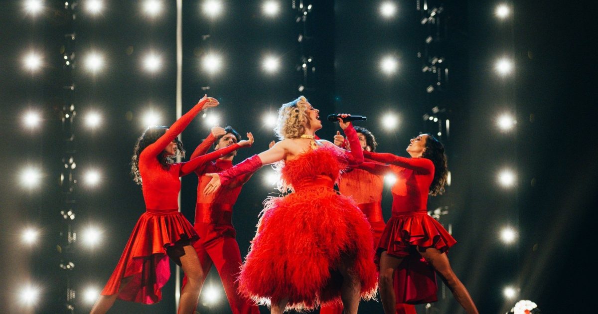 Eurovision 2023: Buena prueba de Portugal con predominio del rojo en el ...