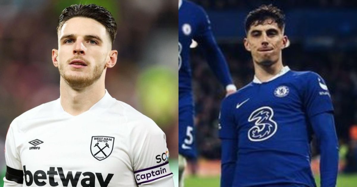 Arsenal mira as contratações de Kai Havertz e Declan Rice