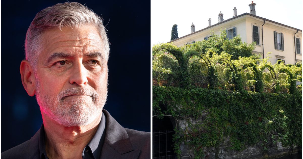 George Clooney smentisce le voci su Villa Oleandra: 'Non è in vendita'