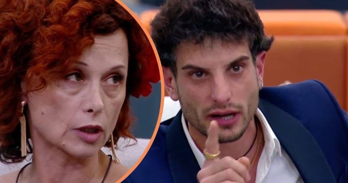 GF, Giuseppe critica un aereo per Luzzi: 'Come fa l'Italia a stare con ...