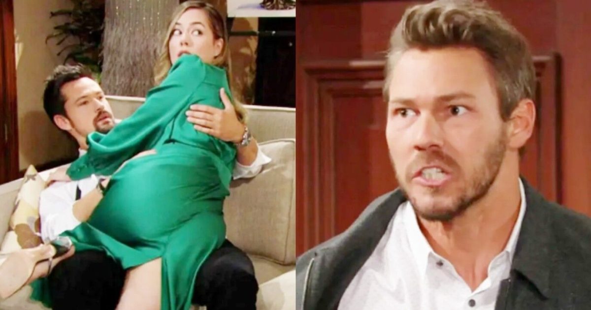 Beautiful trame americane: Liam sorprende Thomas e sua moglie in atteggiamenti ambigui