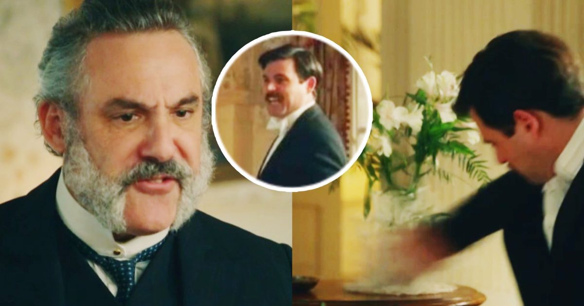 La Promessa spoiler 22 dicembre: Manuel ha uno scatto d'ira con il suocero e rompe un vaso