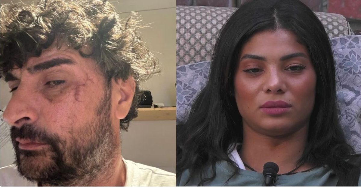 Grande Fratello, Simone Costa contro l'ex Yulia: 'Mi ha lanciato un bicchiere in faccia'