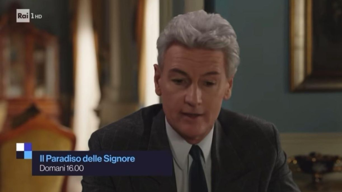 Il Paradiso delle signore, Roberto Farnesi sul futuro della soap ...