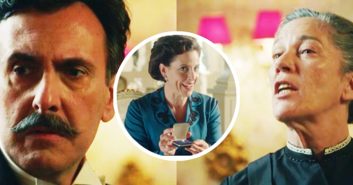 La Promessa, spoiler 6 febbraio: Petra maledice Ayala che regala la sua perla a Margarita