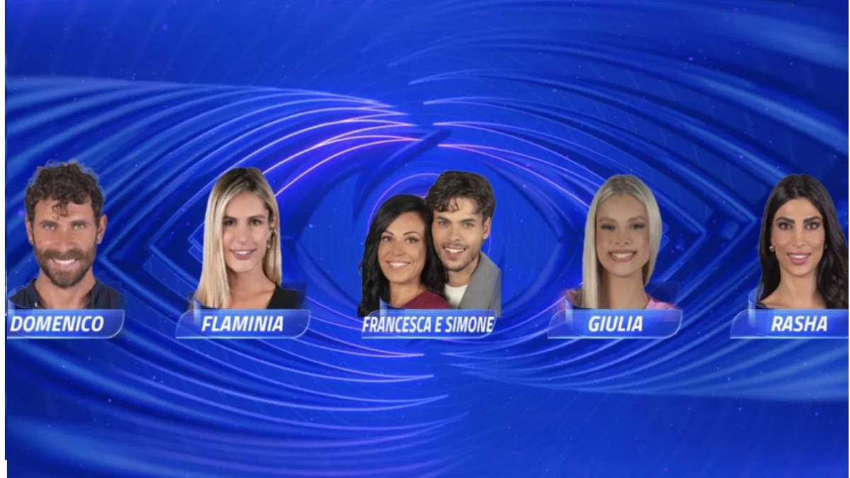 Grande Fratello, sondaggio eliminazione 9ª puntata: Flaminia e Francesca-Simone in bilico