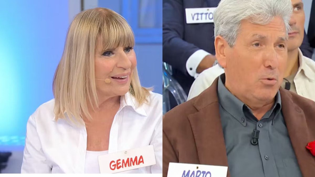 Uomini e donne, Gemma stuzzica Mario: 'Mi puoi baciare, non ho il ...