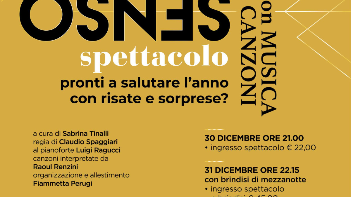 Capodanno a teatro: da Roma a Napoli, un brindisi tra musical, cult e ...