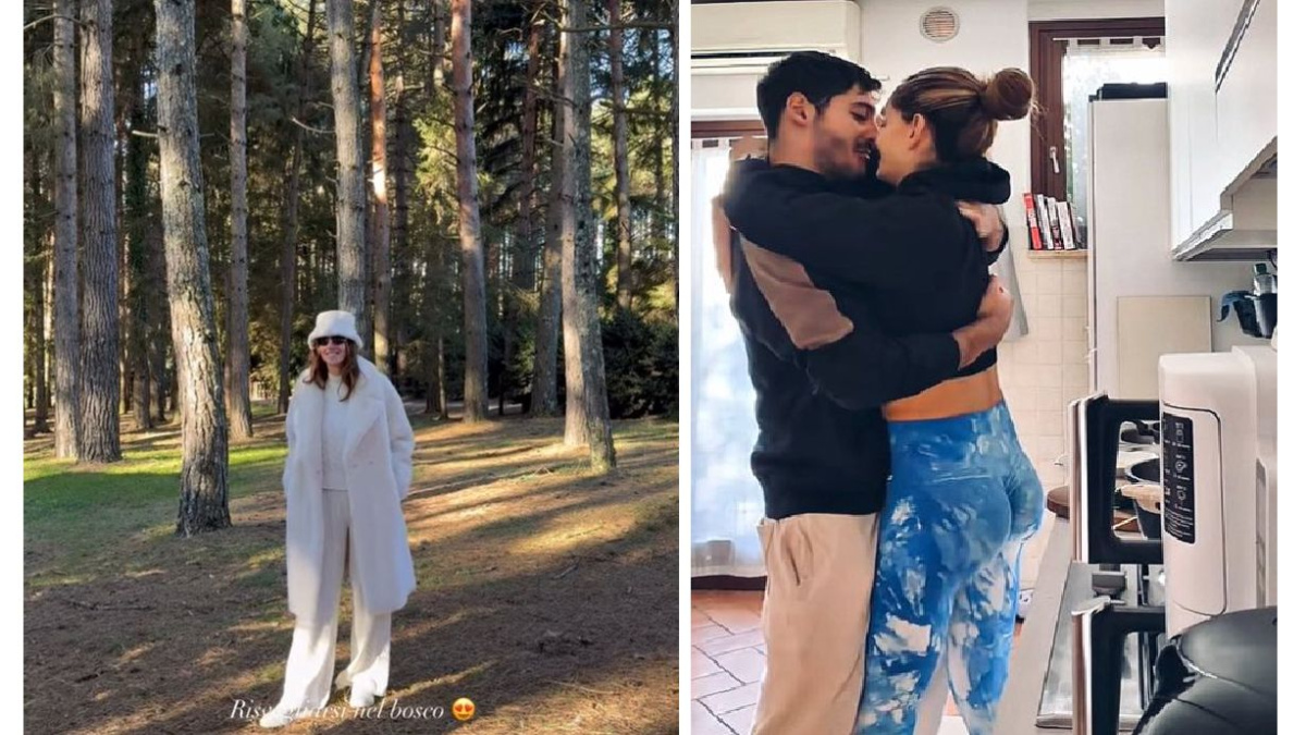 Helena Prestes e Javier Martinez, la fuga d'amore nel bosco fa sognare ...