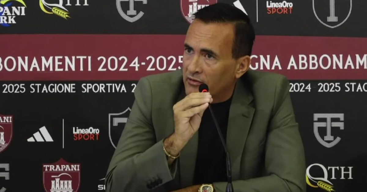 Il Presidente del Trapani dopo l'esclusione della Turris: 'Il 16 aprile ...