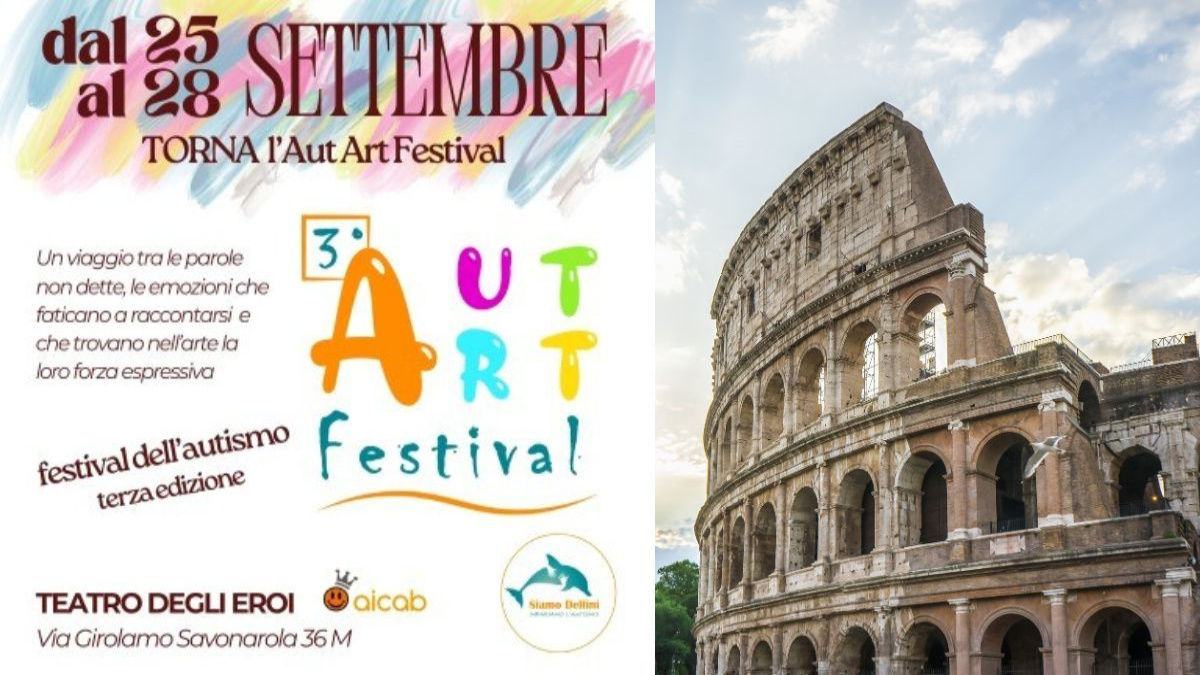 Aut Art Festival, dal 25 al 28 settembre arte e inclusione a Roma con ...