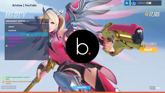 Mercy's new skin in 'Overwatch' is a charity skin for breast cancer ...